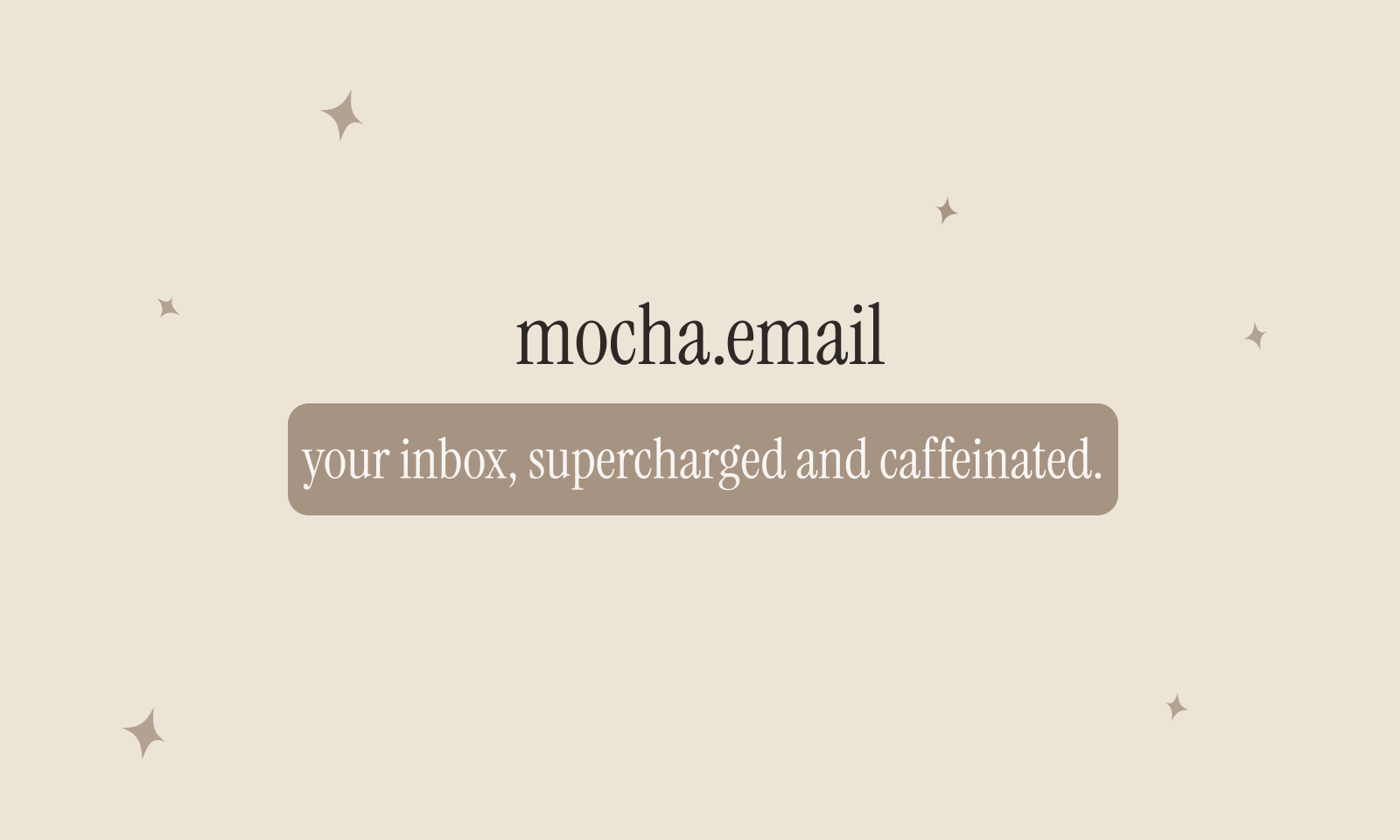 mocha.email - join the waitlist
